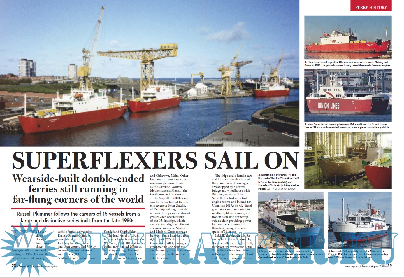 Ships Monthly August - Editor: Nicholas Leach [2020, PDF] › Marine Tracker