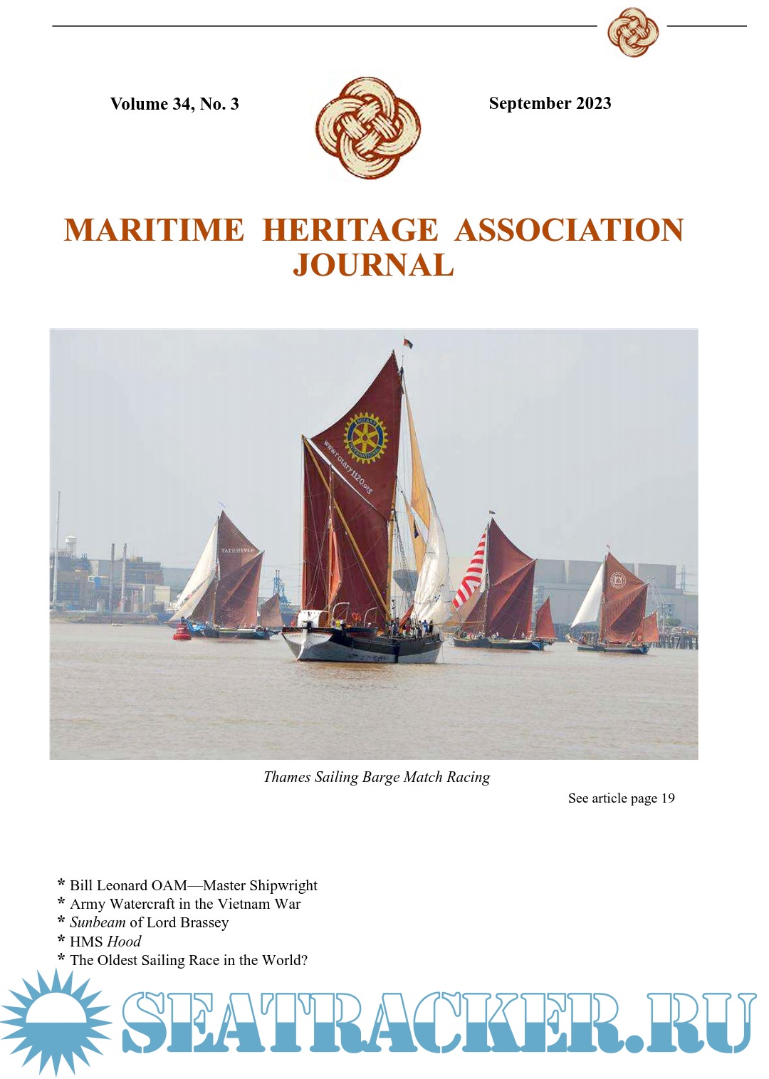 Maritime Heritage Journal - Maritime Heritage Association [1990-2024 ...