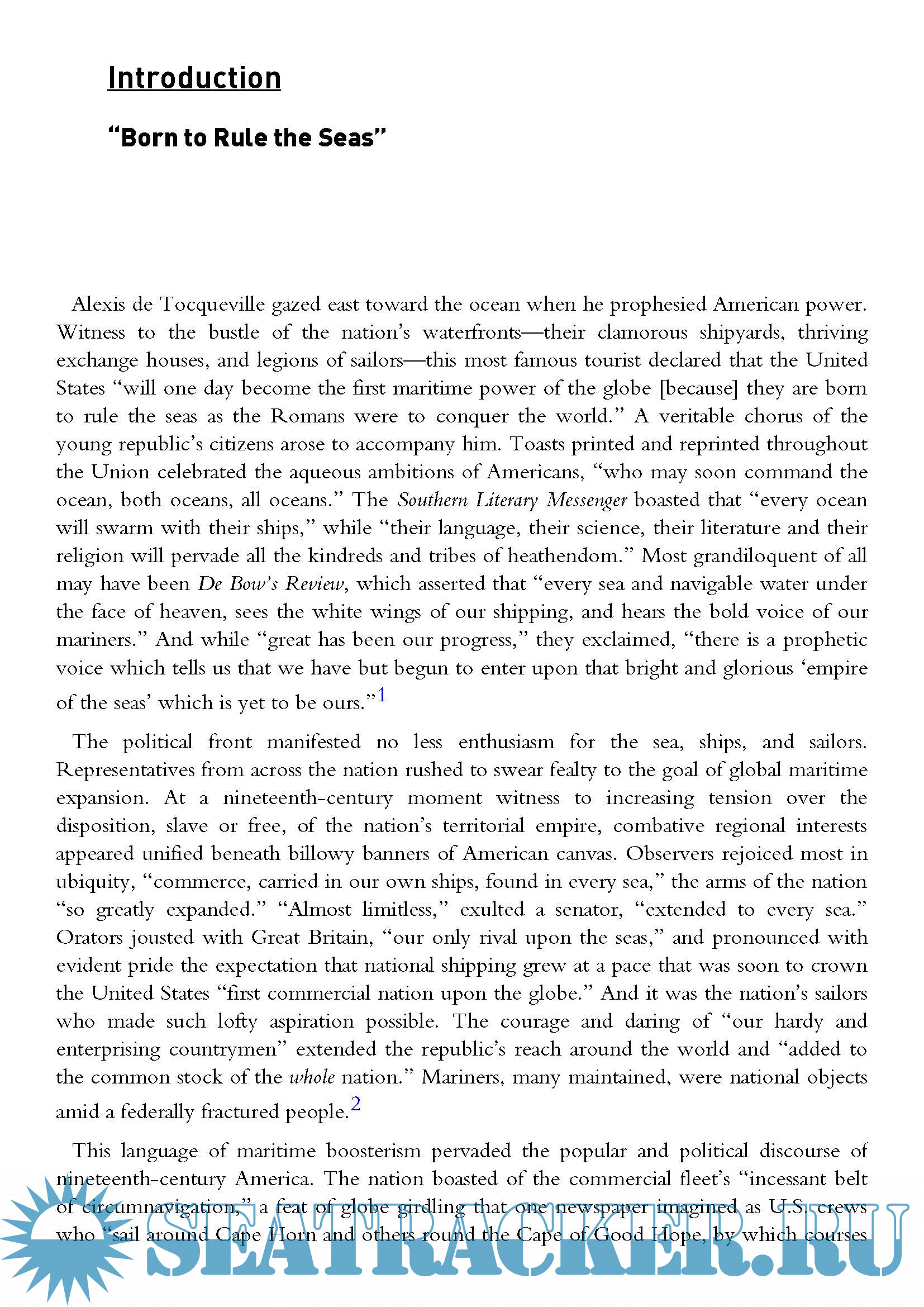 With Sails Whitening Every Sea: Mariners and the Making of an American ...