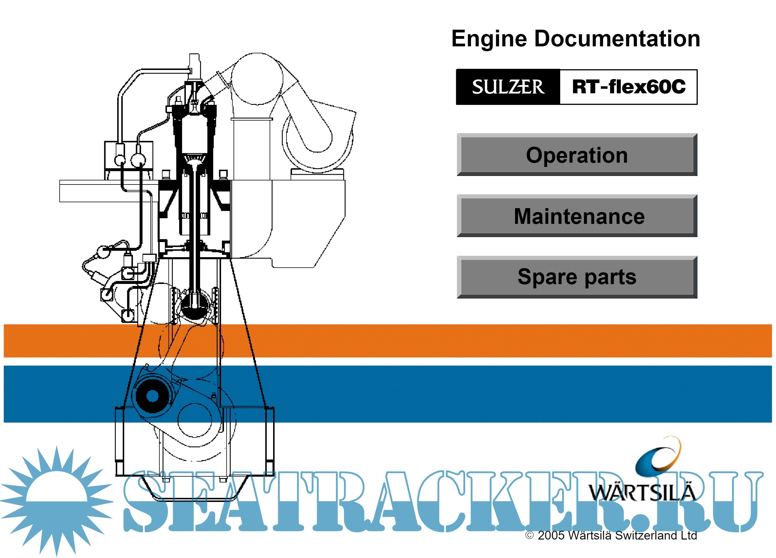 Wärtsilä-Sulzer RT-flex60C Engine Documentation [2005, PDF] › Marine ...