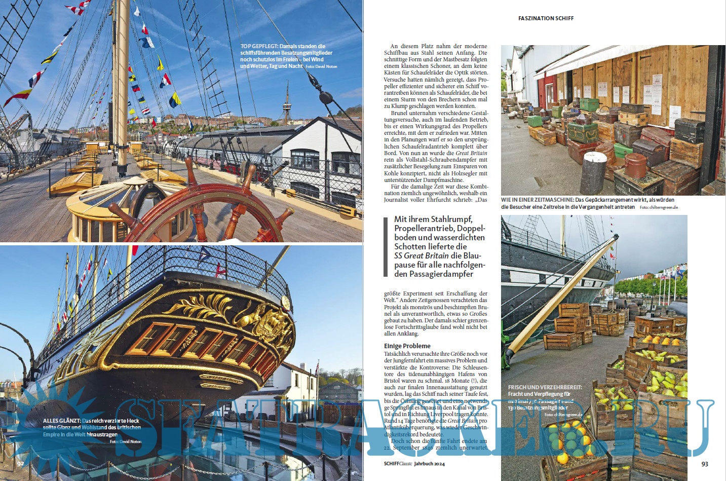 Schiff Classic Jahrbuch 2024 - Markus Wunderlich (Editorial Director) [2023, PDF] › Marine Tracker