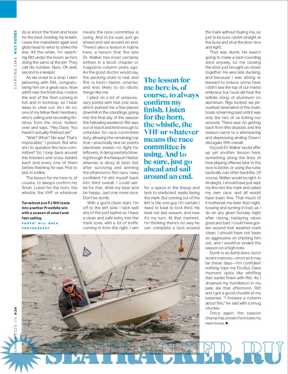 Sailing World (Summer) - (Dave Reed Editor) [2023, PDF] › Marine Tracker