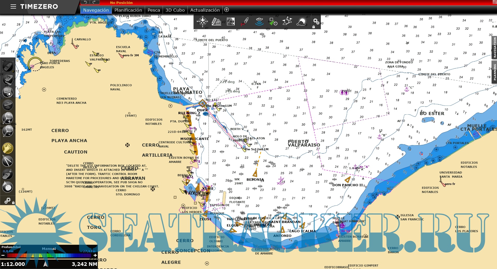 TimeZero Professional v.4.2.0.132 - Nobeltec & MaxSea [2022] › Page 34 ...