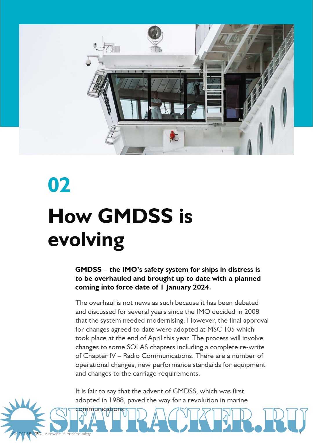 GMDSS Revised: A New Era in Maritime Safety - GT Maritime [2023, PDF ...