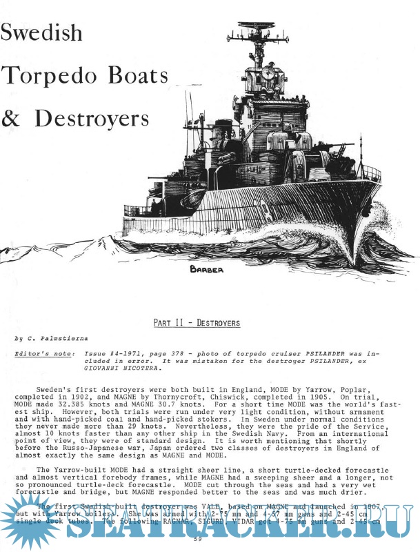 Warship International 1972-01 - Edward C. Fisher (Editor) [1972, PDF ...