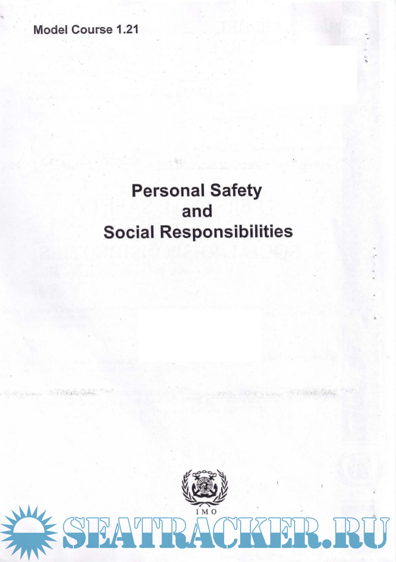 Personal Safety and Social Responsability - IMO [2000, PDF] › Marine Tracker