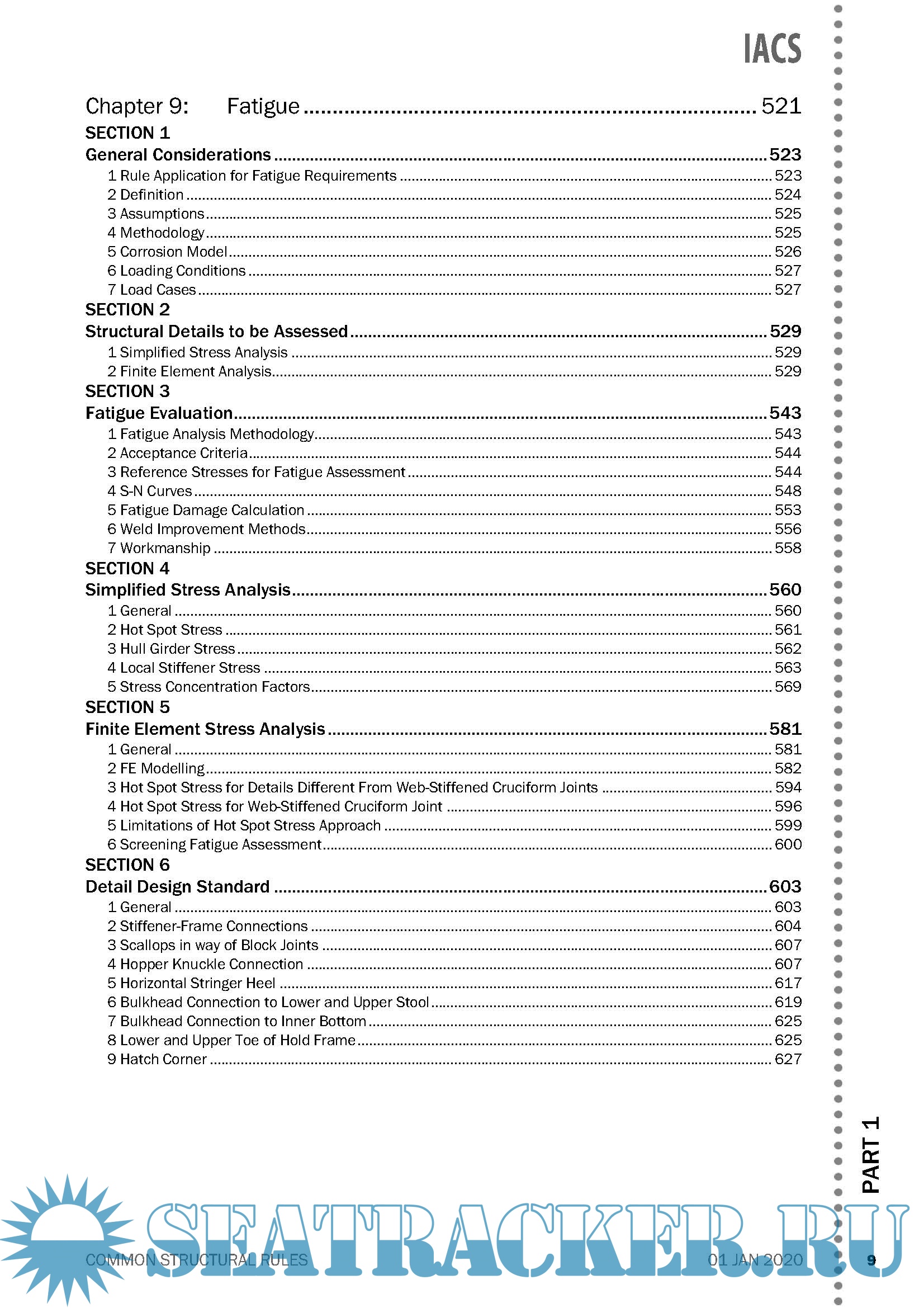 Common Structural Rules for Bulk Carriers and Oil Tankers - IACS [2020 ...