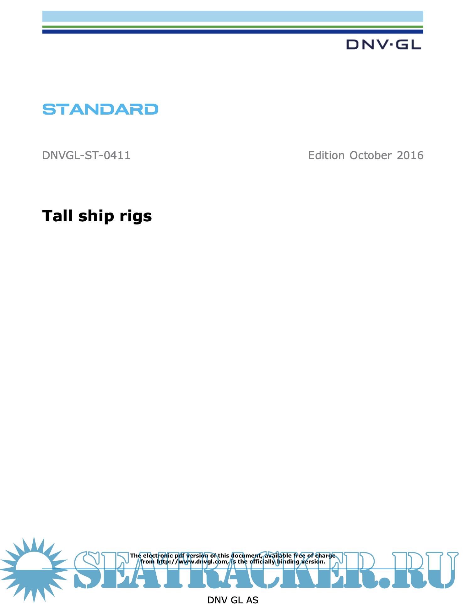 Tall Ship Rigs - DNV [2016, PDF] › Marine Tracker