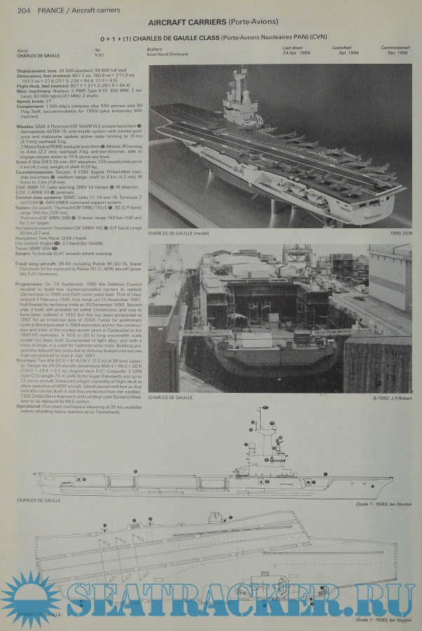 Jane's Fighting Ships 1992-1993 - John Moore [1992, PDF] › Marine Tracker