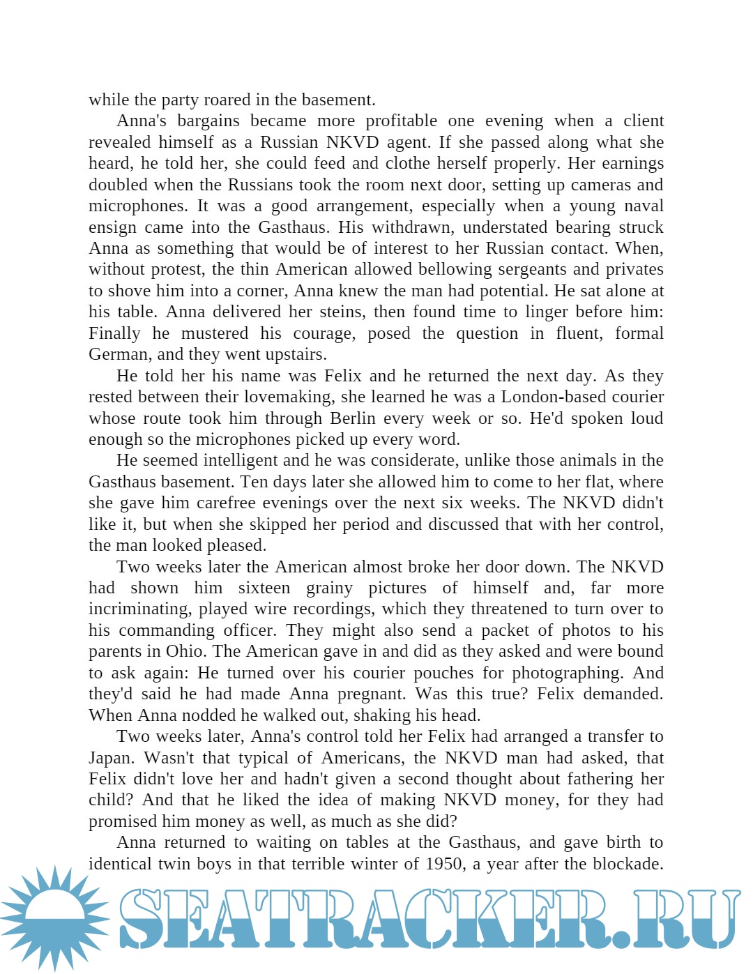 The Brutus Lie - John J. Gobbell [2020, PDF] › Marine Tracker