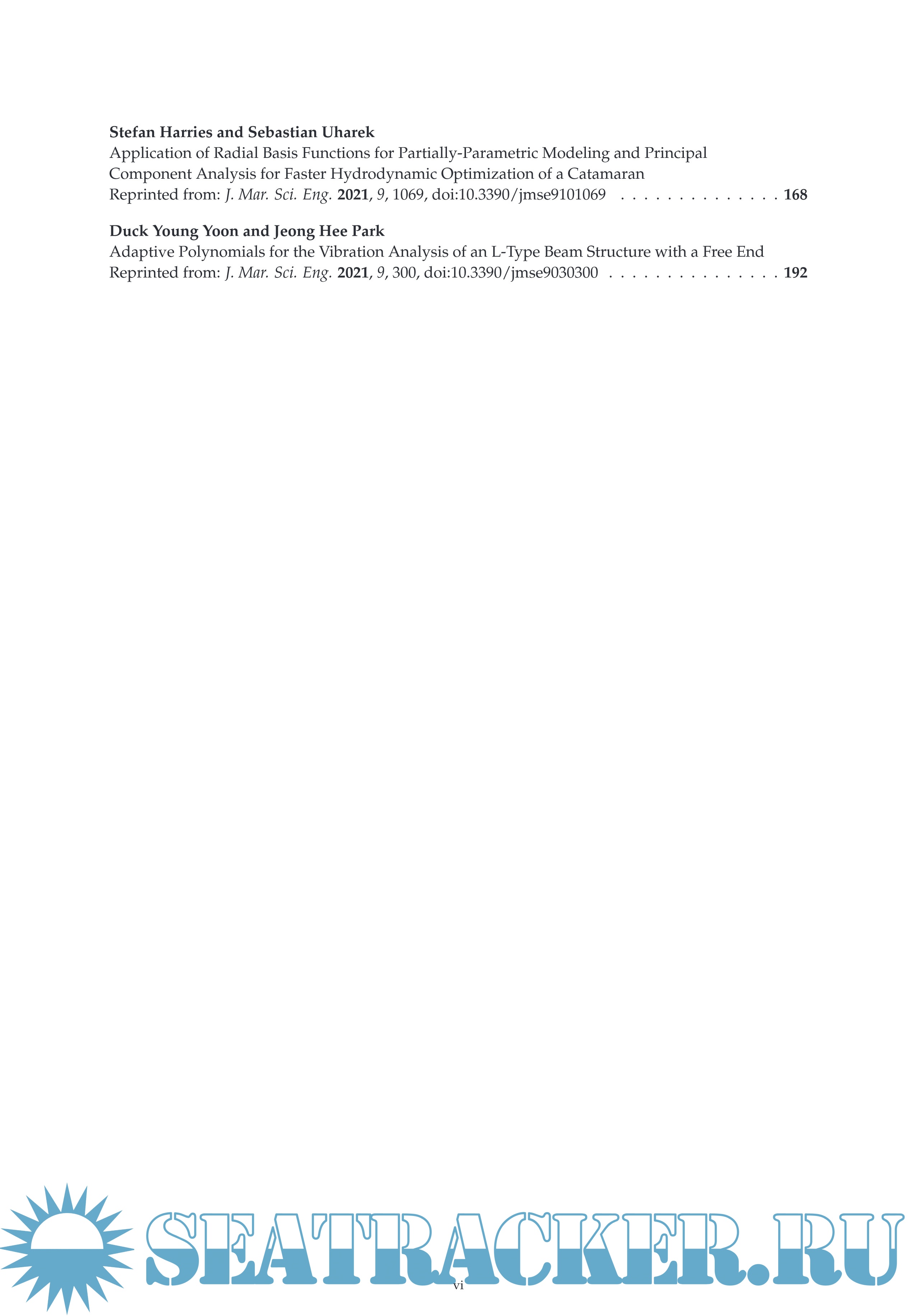 Hydrodynamic Design of Ships - Gregory Grigoropoloulos [2024, PDF] › Marine Tracker