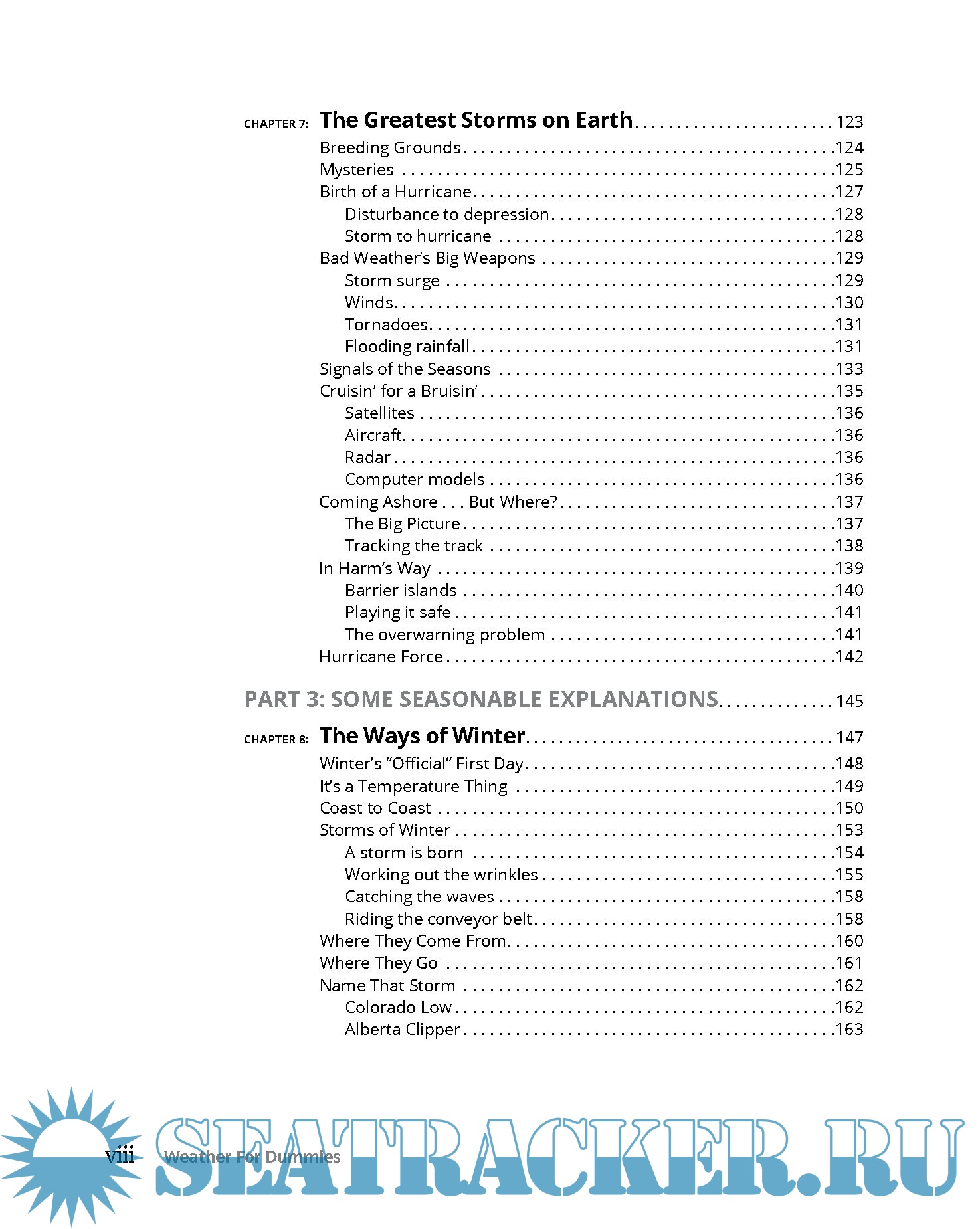 Weather For Dummies - John D. Cox [2021, PDF] › Marine Tracker