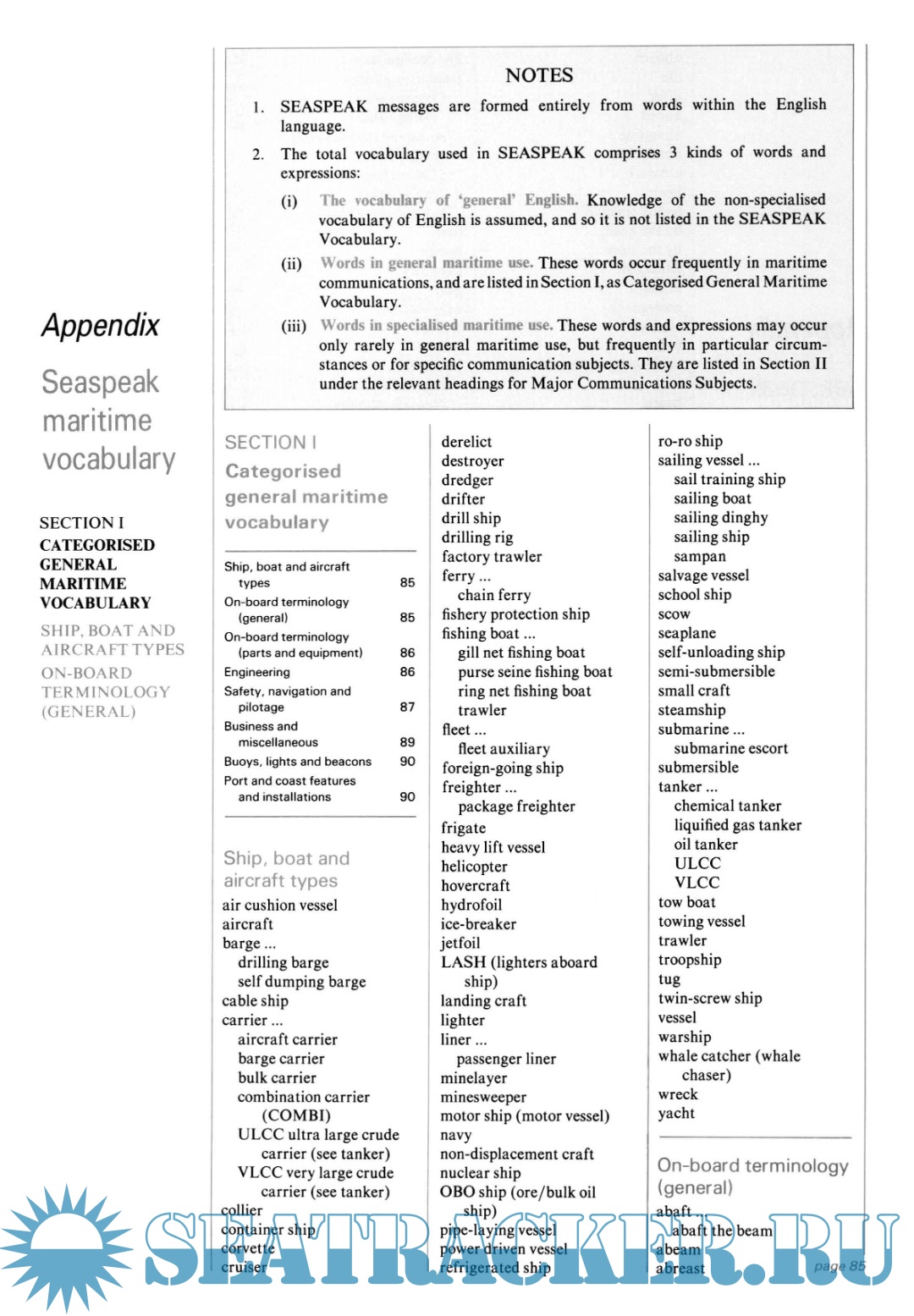 SEASPEAK: Reference Manual – Essential English for International ...