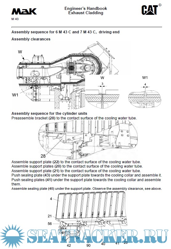 MaK M20, M25, M32, M43 Engineer’s Handbook - Caterpillar Motoren [201 ...