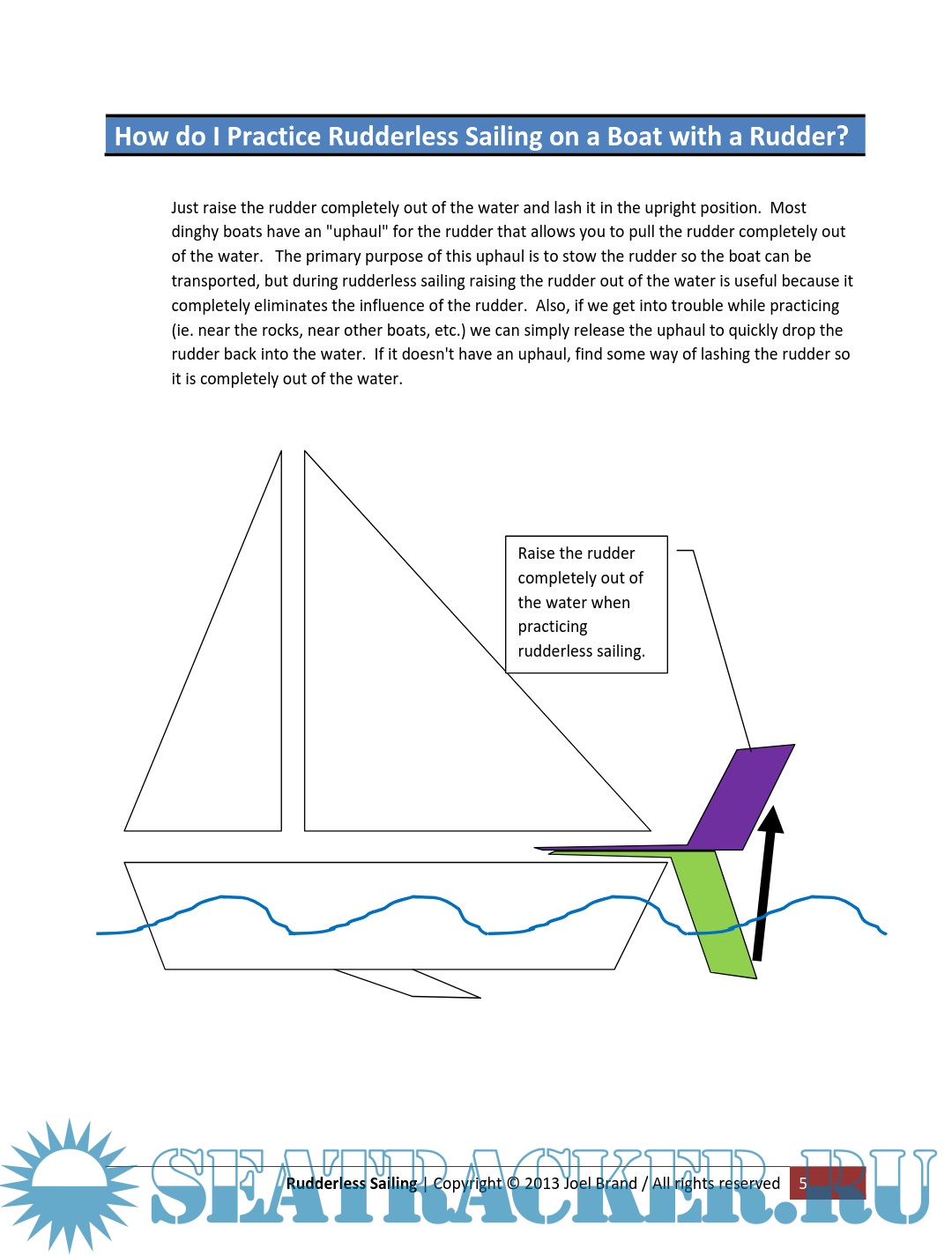 Rudderless Sailing - Brand J. [2013, PDF] › Marine Tracker