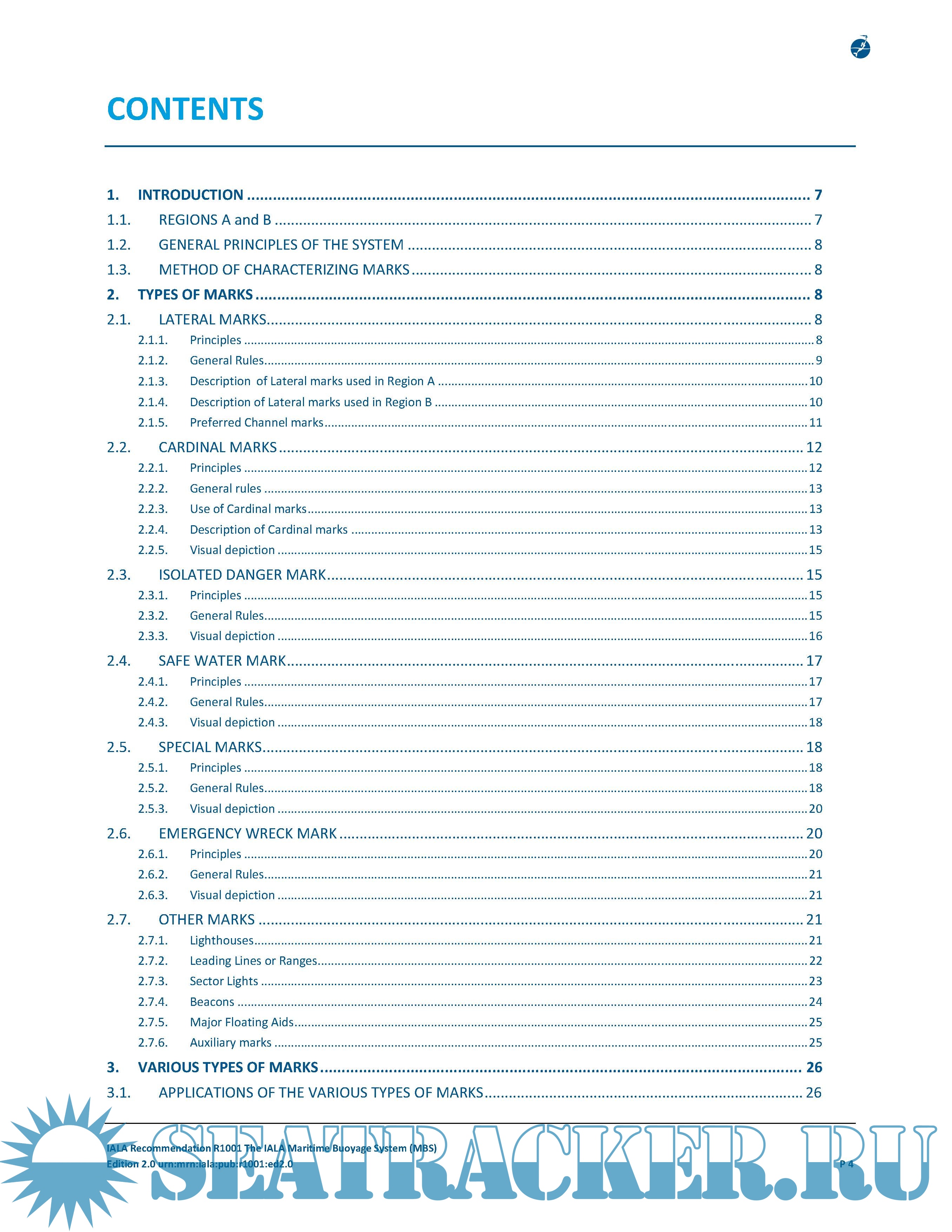 the IALA Maritime Buoyage System - IALA [2023, PDF] › Marine Tracker