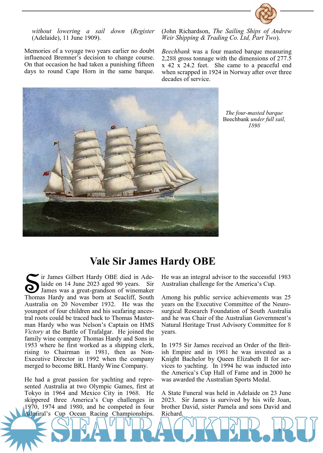 Maritime Heritage Journal - Maritime Heritage Association [1990-2024 ...