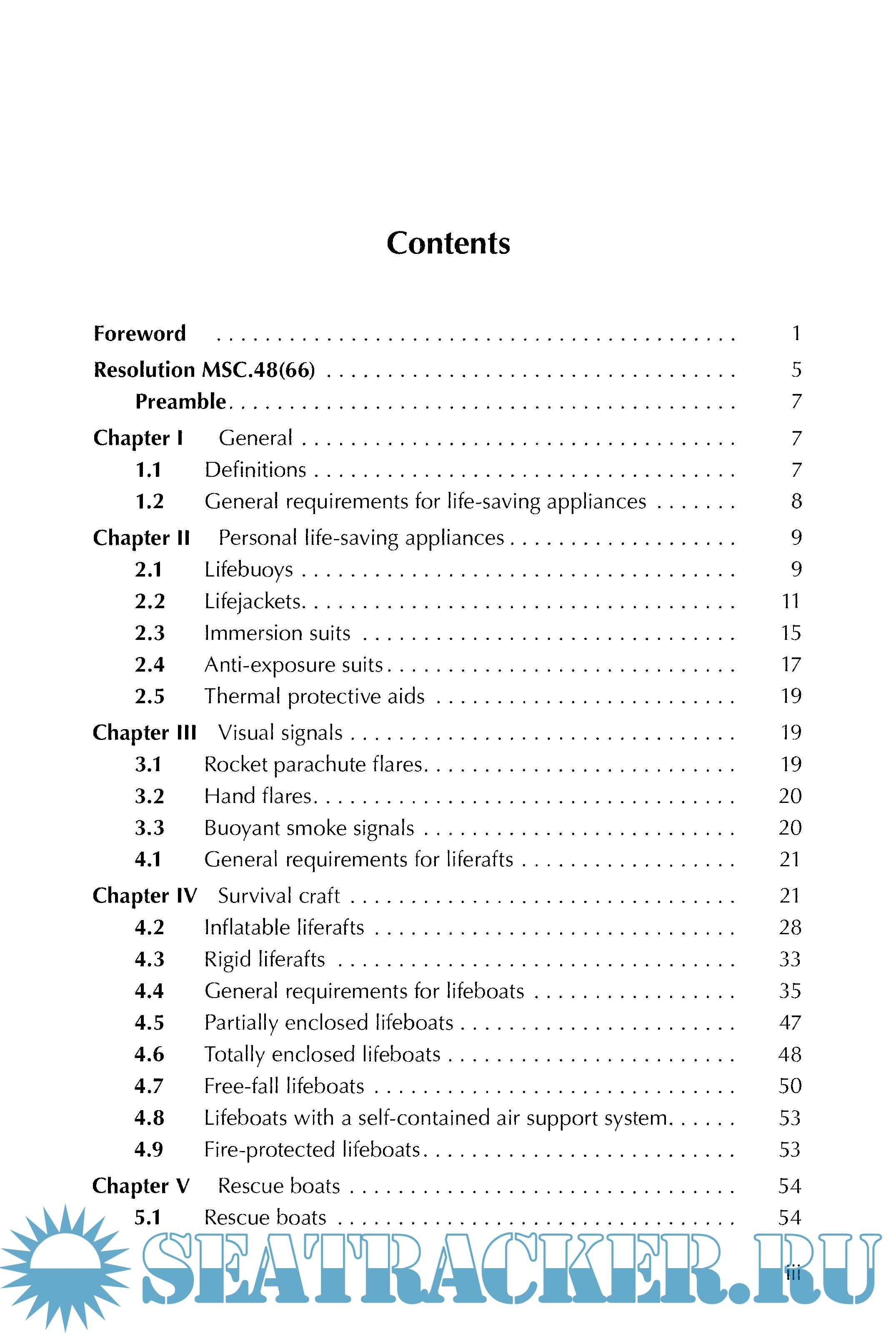 Life-Safing Appliances including LSA Code - Collective [2010, DjVu ...