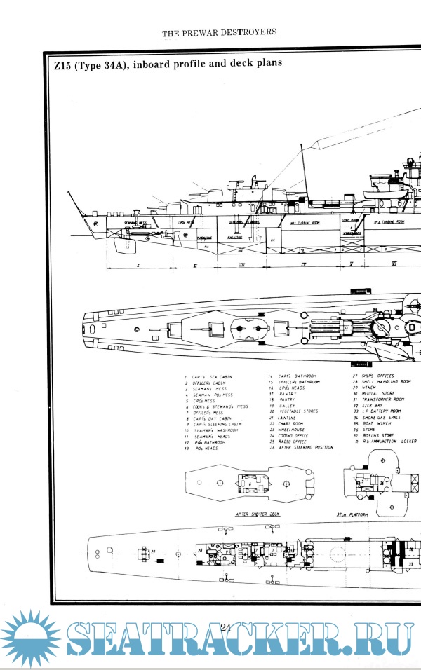 Destroyer: German Destroyers in World War II - W. J. Whitley [1984, PDF ...