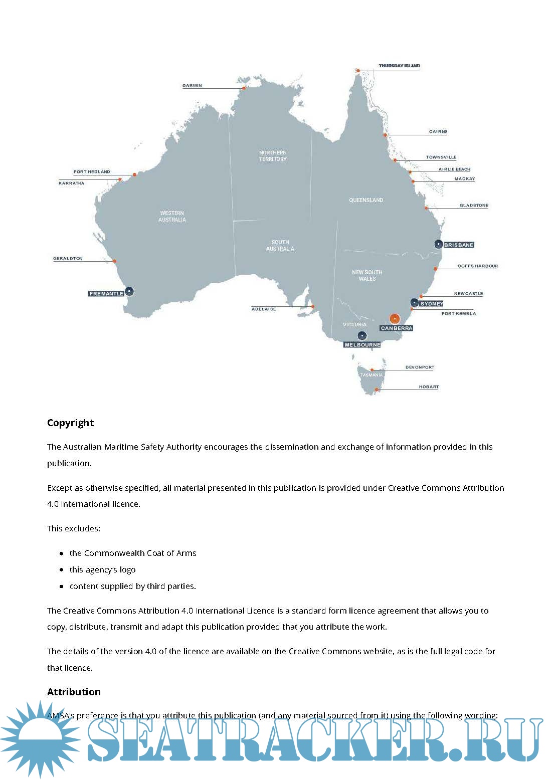 Port State Control Annual Report - AMSA [2022, PDF] › Marine Tracker