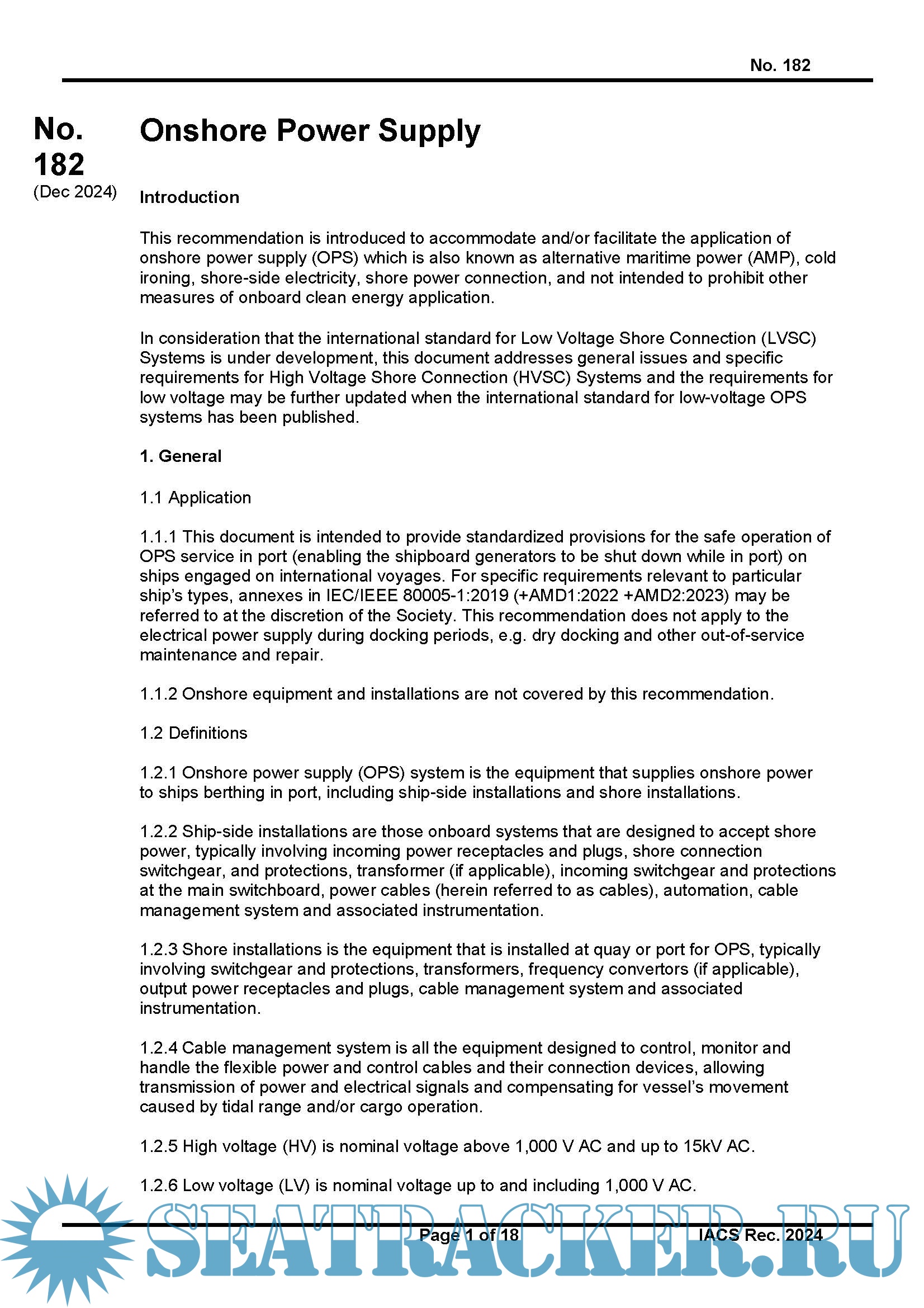 IACS Blue Book - International Association of Classification Societies ...