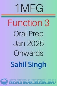 Oral Notes (Function 3) for Chief Mate F.G. Mercantile Marine ...