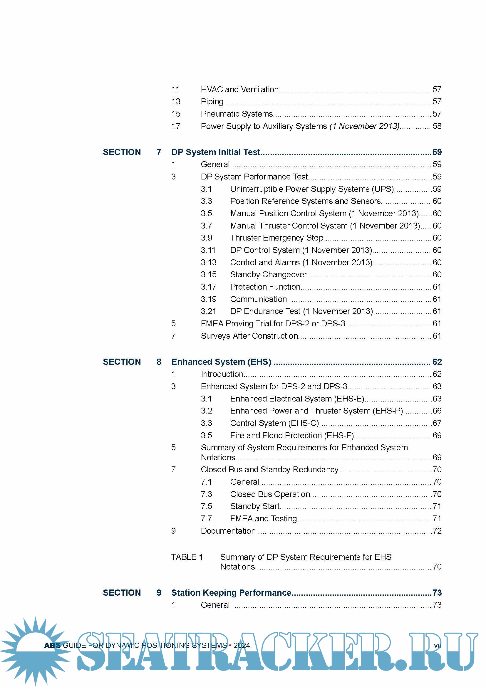 Guide for Dynamic Positioning Systems - American Bureau of Shipping ...