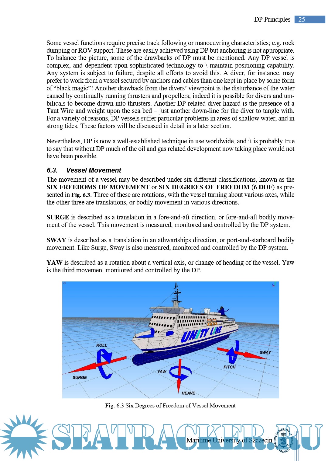 Offshore DP Induction Course Manual - Pawel Zalewski, Maritime University of Szczecin [2022, PDF ...