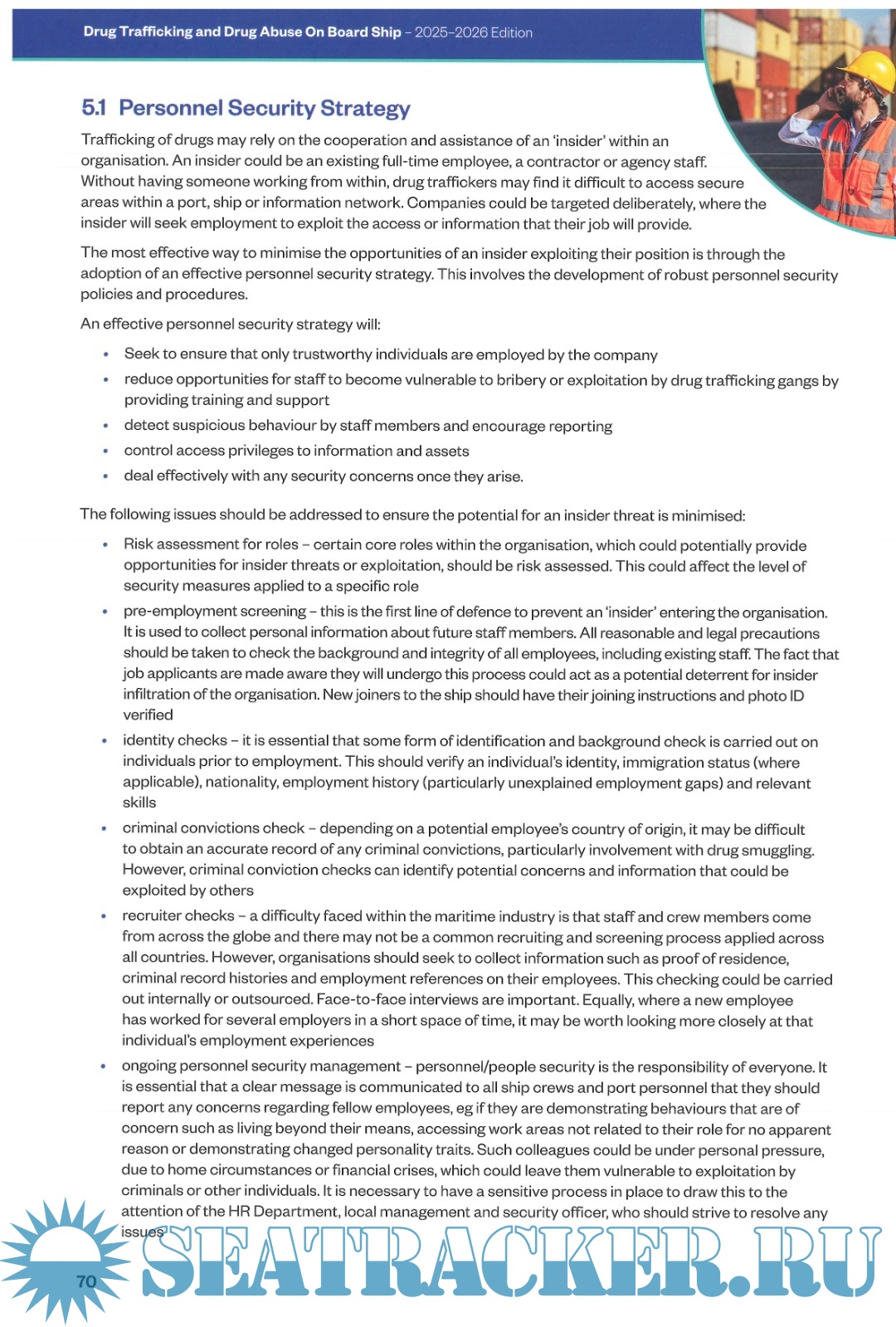 Drug Trafficking and Drug Abuse On Board Ship - International Chamber ...