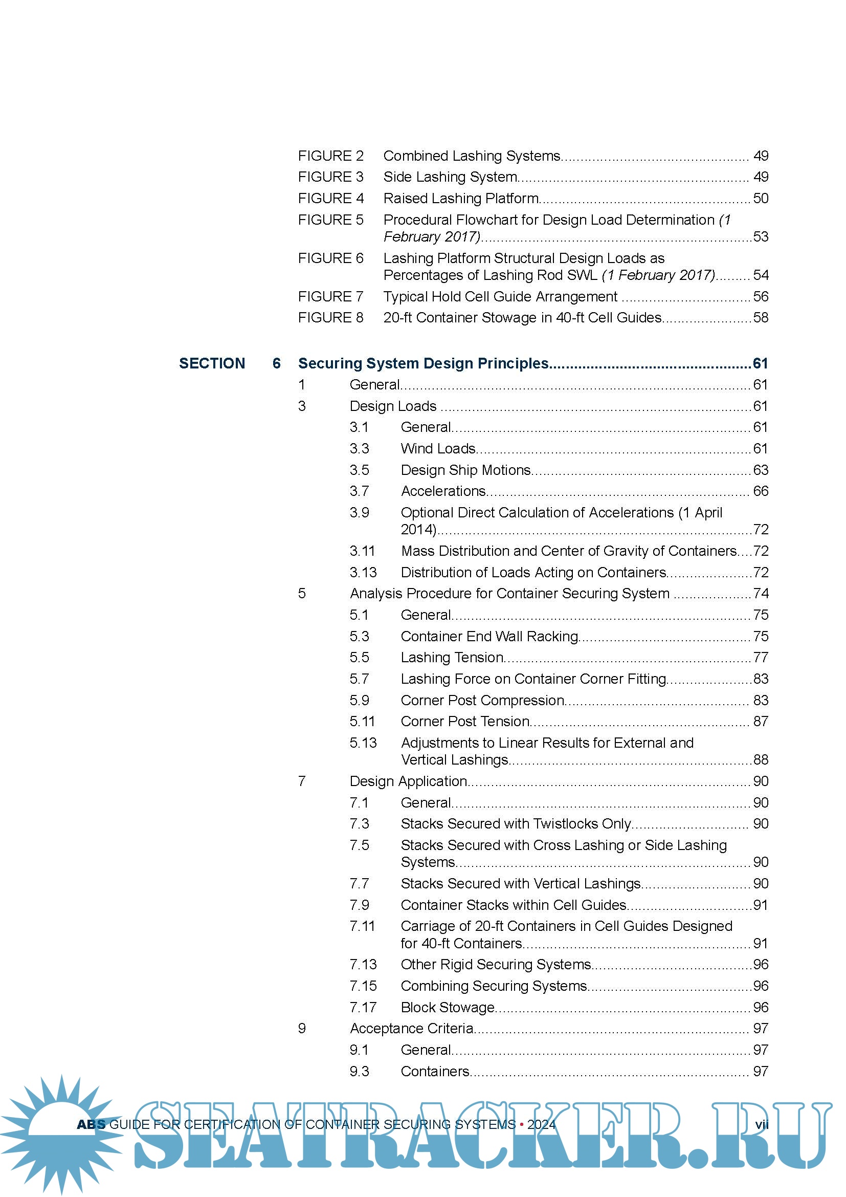 Guide for Certification of Container Securing Systems - American Bureau of Shipping (ABS) [2024 ...