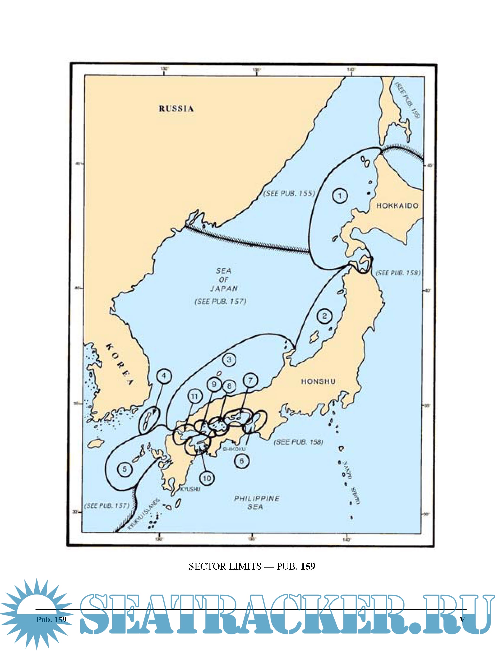 US Pub. 159 Sailing Directions (Enroute) Japan, Volume 2 - NGIA [2022, PDF] › Marine Tracker