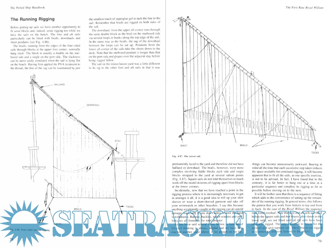 The Period Ship Handbook - Keith Julier [1993, PDF] › Marine Tracker