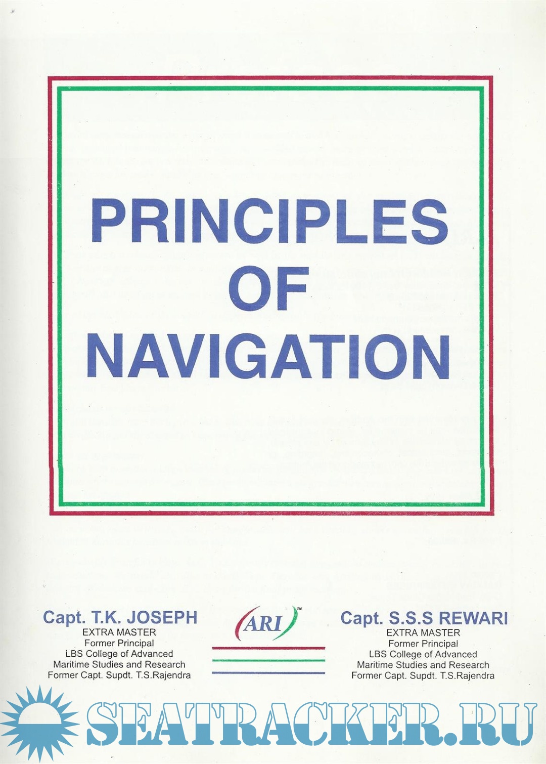 Principles of Navigation - Principles of Navigation - Capt. T.K. Joseph ...
