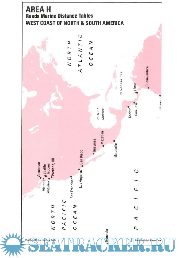 Reeds Marine Distance Tables - Compiled by: R.W. Caney & J.E. Reynolds ...