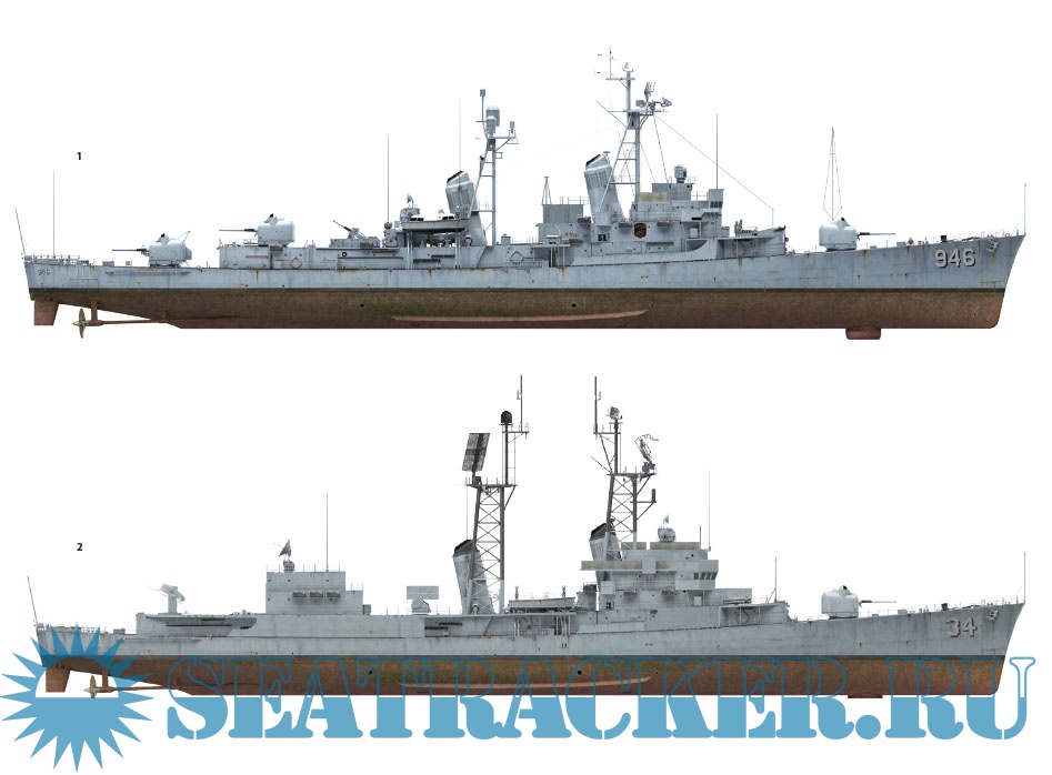 US Navy Gun Destroyers 1945–88: Fletcher class to Forrest Sherman class ...