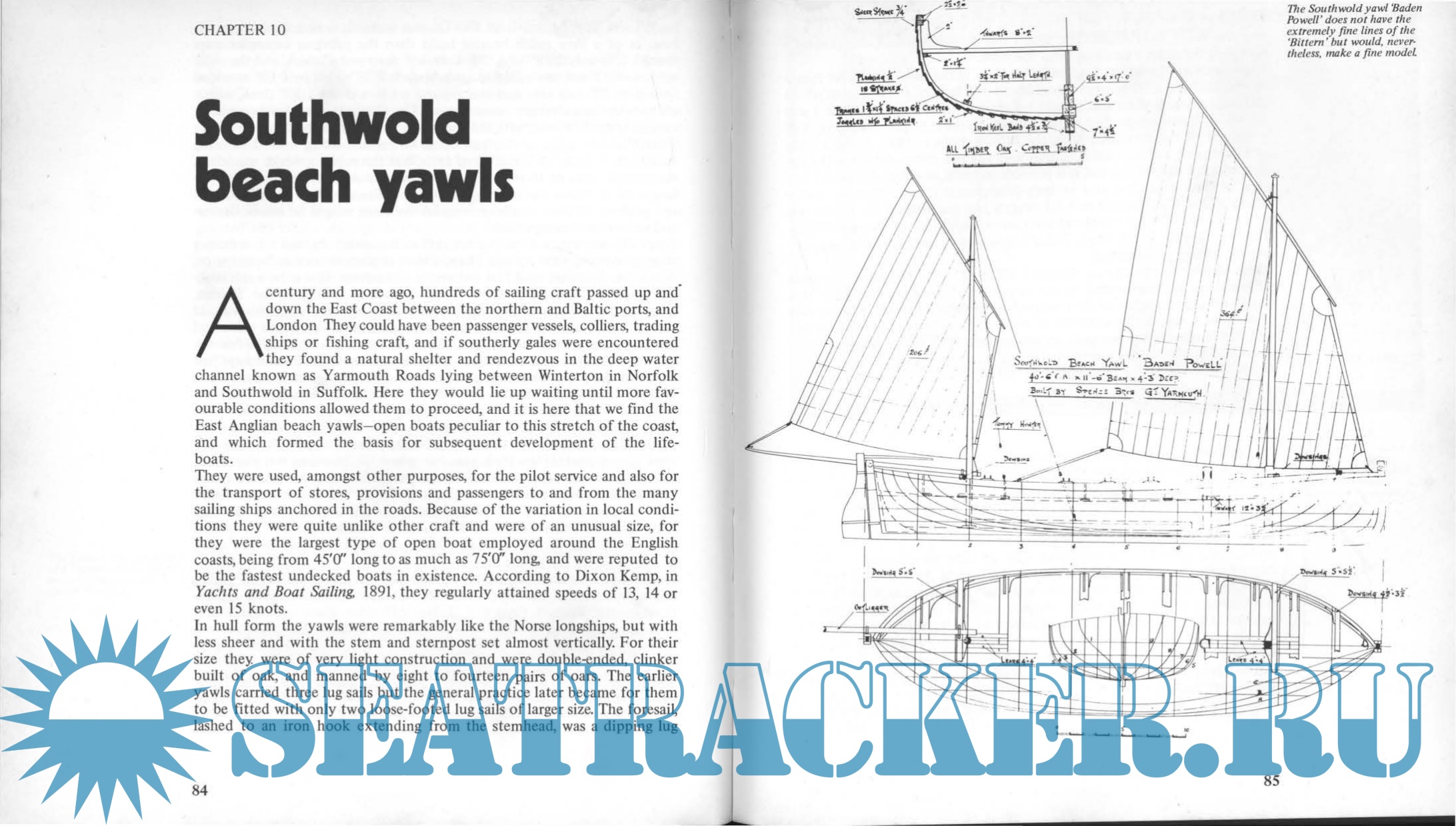 The construction of model open boats - Freeston E.C. [1975, PDF ...
