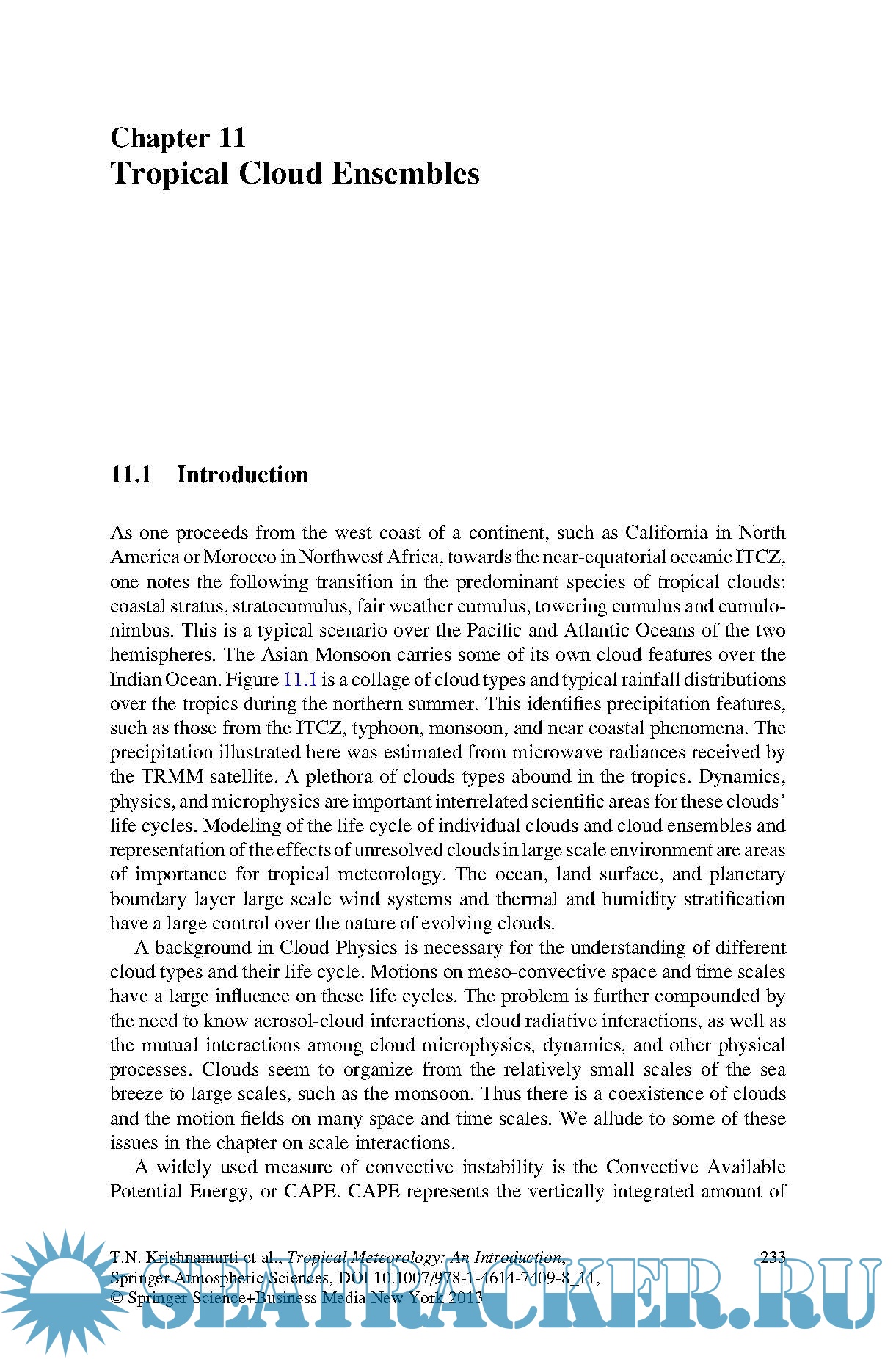 Tropical Meteorology: An Introduction - T.N. Krishnamurti, et al. [2013, PDF] › Marine Tracker