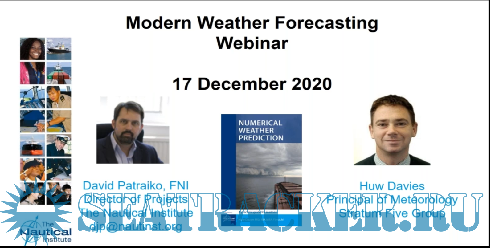 Modern Weather Forecasting Webinar [2021, MP4] › Marine Tracker