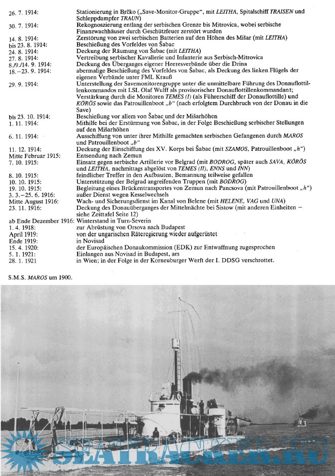Die K.u.K. Donauflottille 1870-1918 - Georg Pawlik [1989, PDF] › Marine Tracker