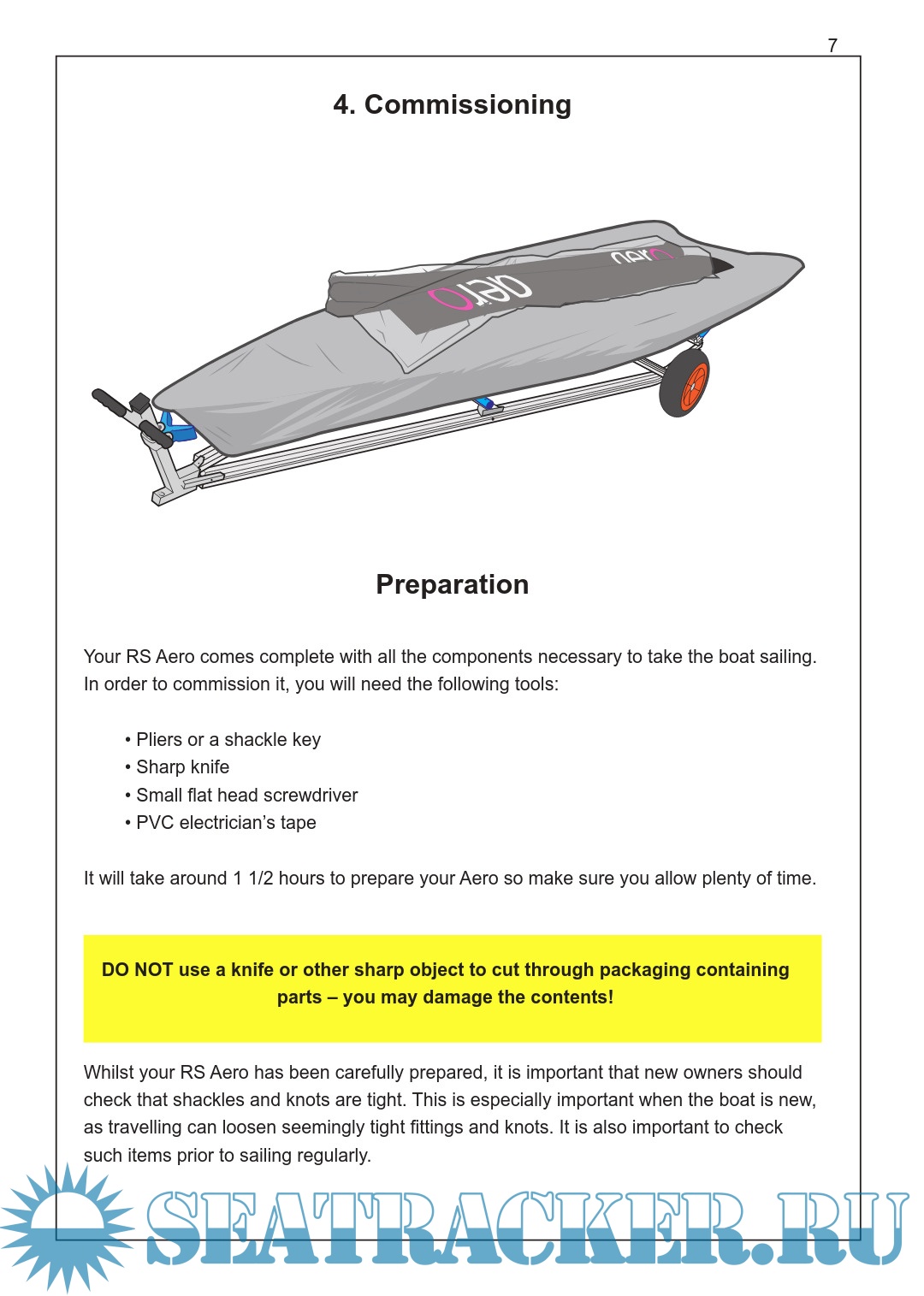 Rigging Manual V6 - RS Aero [PDF] › Marine Tracker