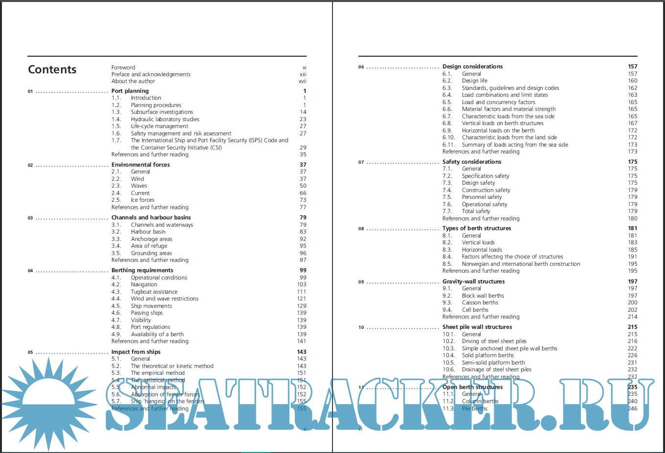 Port Designers' Handbook - Carl A Thoresen [2014, PDF] › Marine Tracker