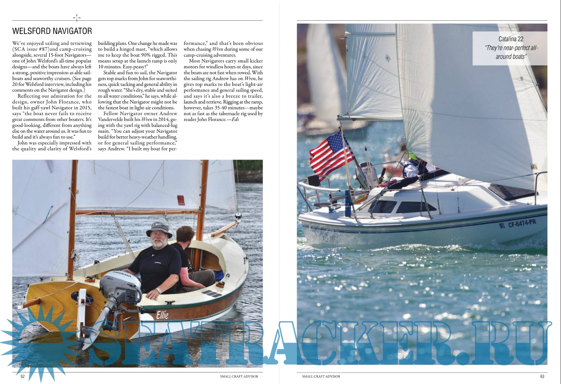 Small Craft Advisor (July, August) - (Craig Wagner & Joshua Colvin ...