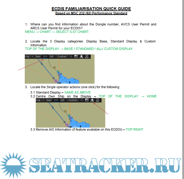 ECDIS quick familiarization guide for JRC JAN-9201S - COMPANY CIRCULARS ...