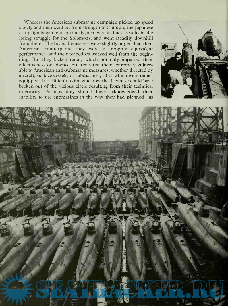 The Illustrated History of the Submarine - Horton E. [1974, PDF] › Marine Tracker