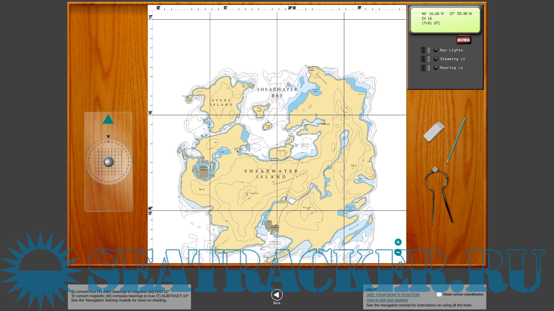 eSail Sailing Simulator v.1.5.31 - eSail [2023] › Marine Tracker