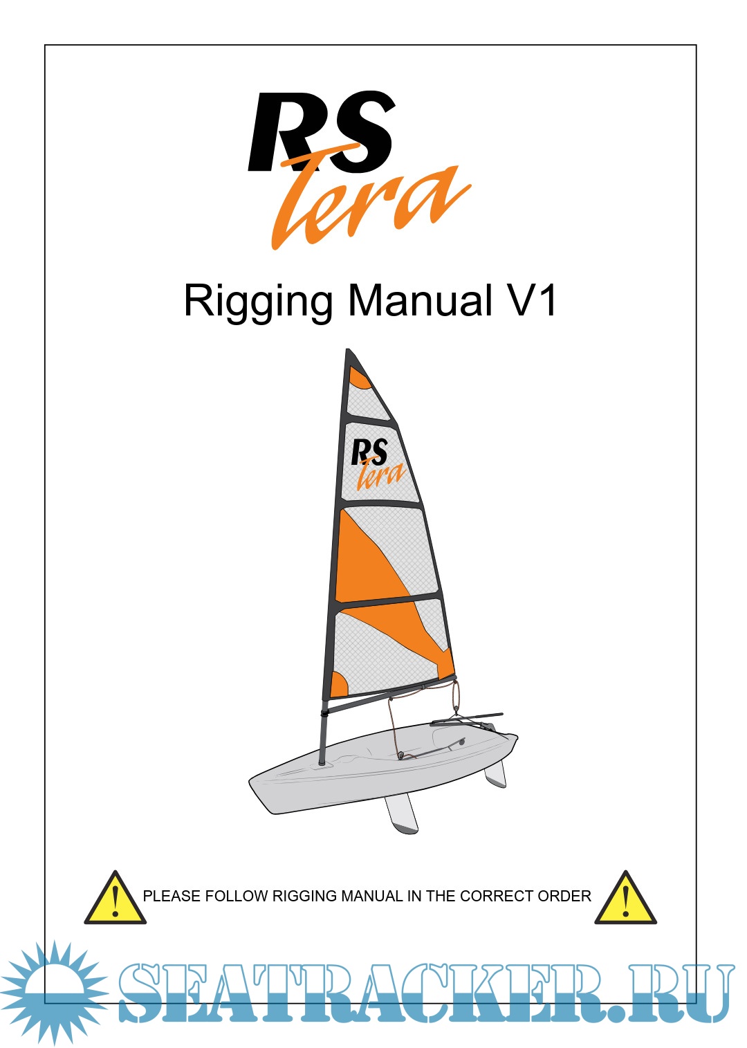 Rigging Manual V1 - RS Aero [PDF] › Marine Tracker