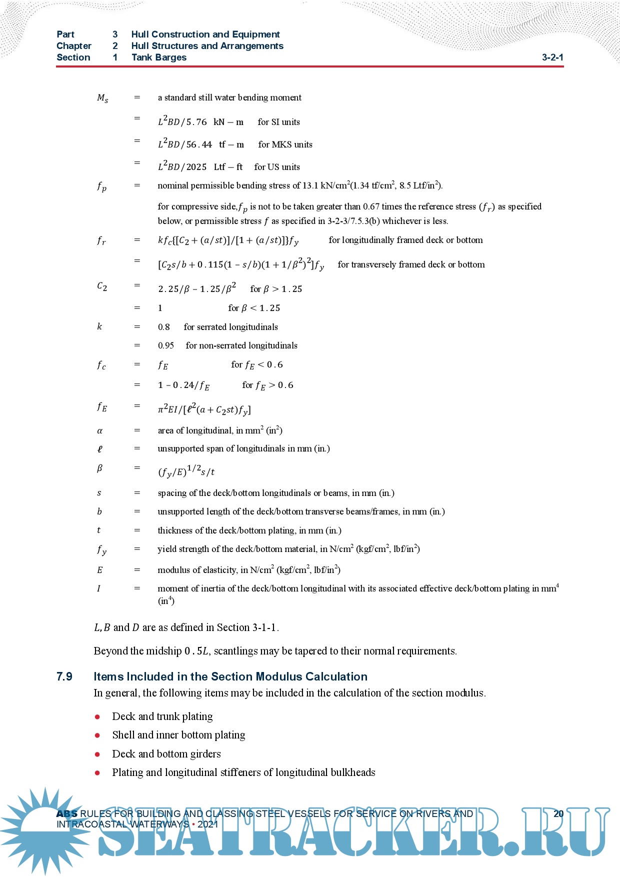 ABS - Rules for Building and Classing Steel Vessels for Service on ...