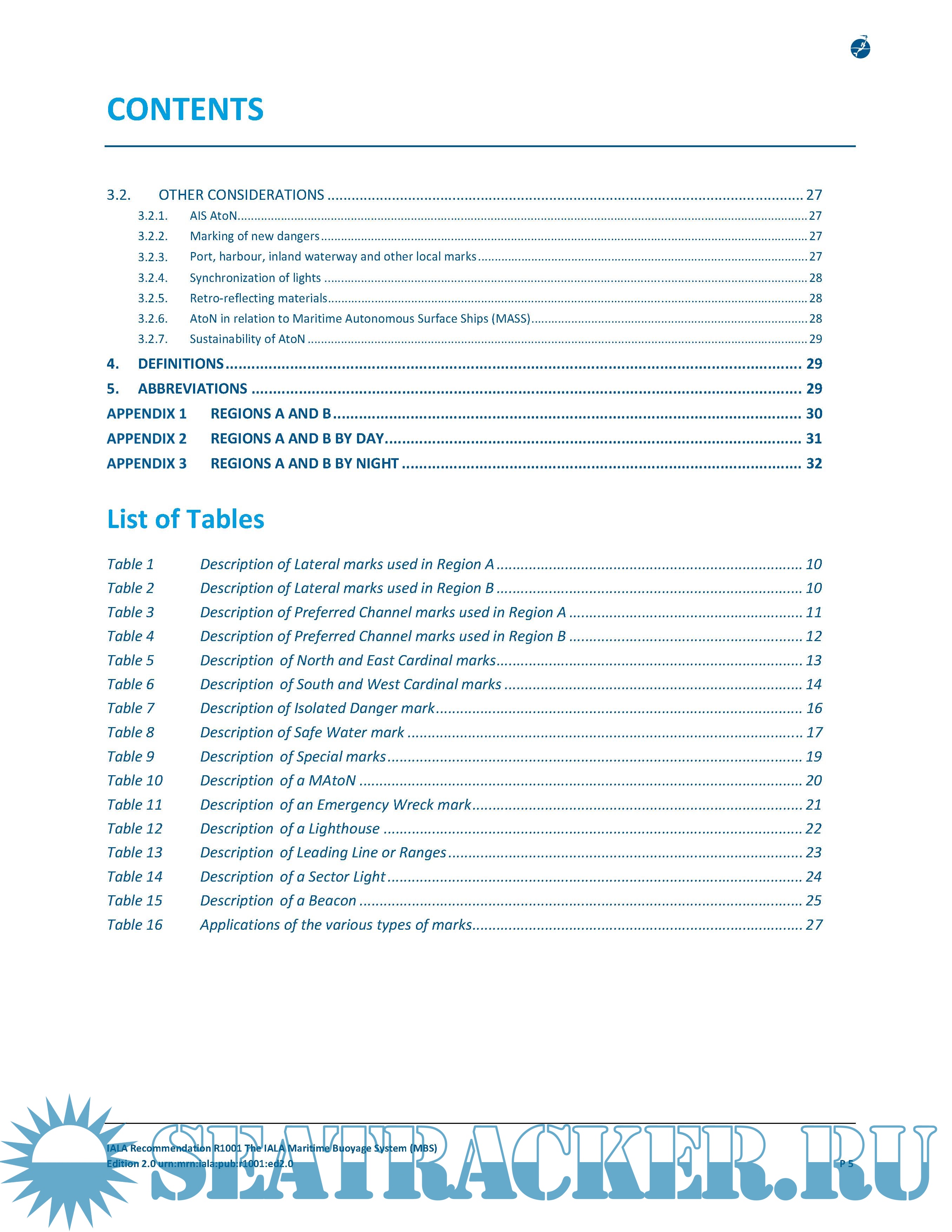 the IALA Maritime Buoyage System - IALA [2023, PDF] › Marine Tracker