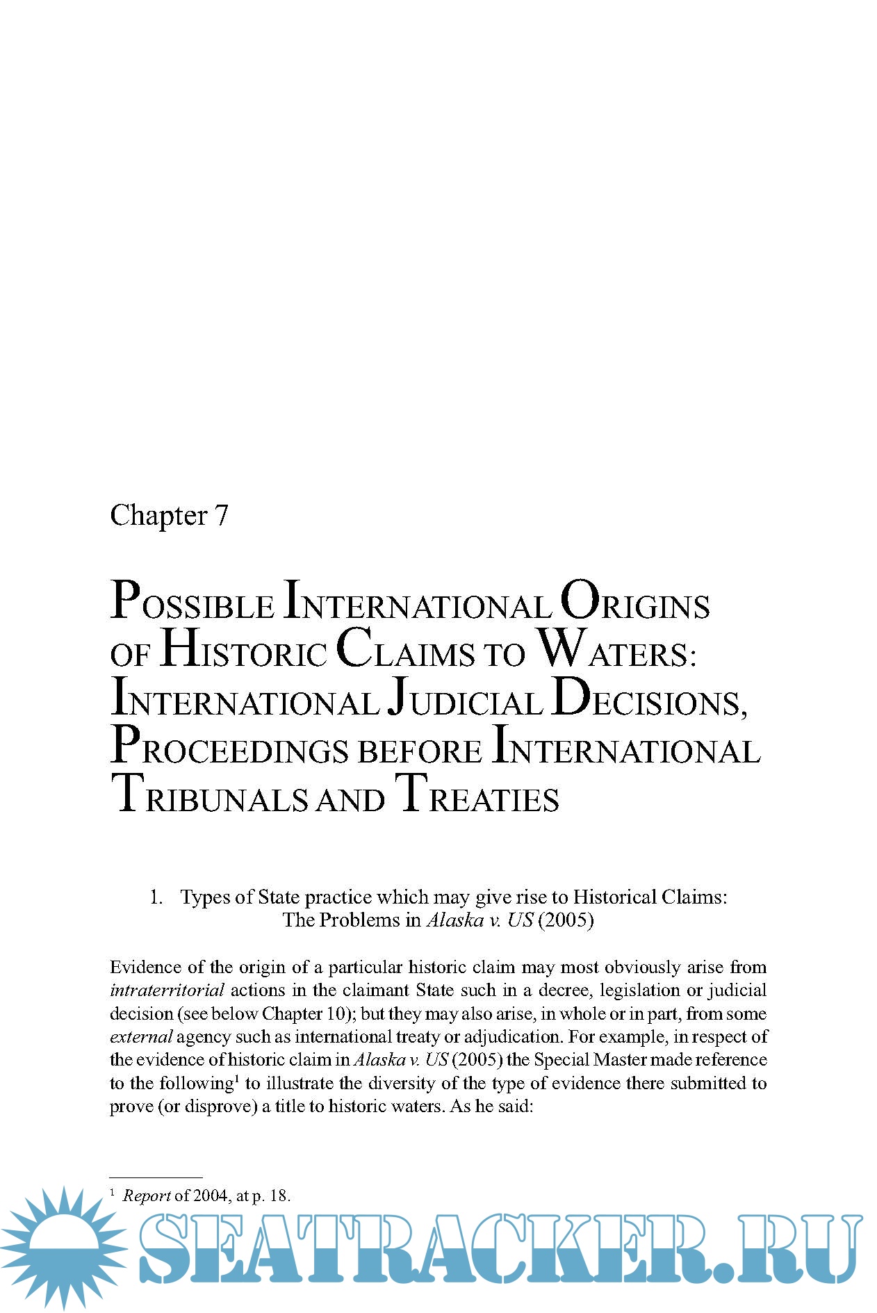 Historic Waters in the Law of the Sea: A Modern Re-Appraisal - Clive R ...