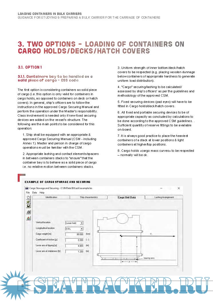 Loading Containers in Bulk Carriers - Bureau Veritas [2021, PDF ...